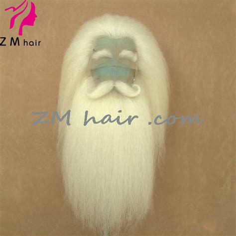 2019 Middle Part Santa Claus Wig And Santa Beard Yak Hair Set Y 39 Zm