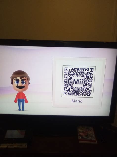 Mii Qr Code Mario By Tylermakie On Deviantart