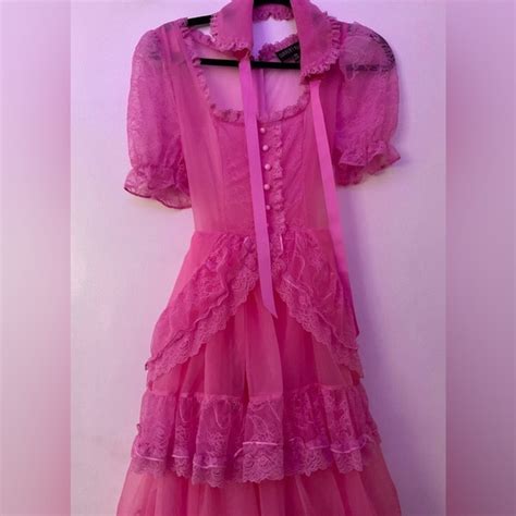 Dolls Kill Dresses Pretty Imperfect Pink Maxi Dress Poshmark