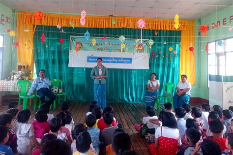 မင်းဘူးမြို့ အ မ ကသီရိမင်္ဂလာကျောင်း၌ ကလေးအလုပ်သမားပပျောက်ရေးဆိုင်ရာ အသိပညာပေးဟောပြောပွဲ ကျင်းပ