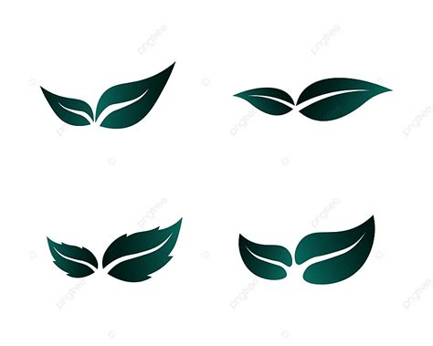 Tree Leaf Logo Vector Design Images Tree Leaf Vector Logo Design Environmental People