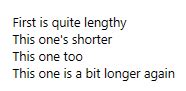 C Wpf Justify Single Lines Of Text In Textblocks Stack Overflow
