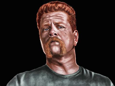 Abraham Ford The Walking Dead Digital Drawing Painting By Femchi Art