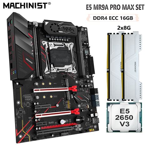 Machinista Mr A Pro Max X Placa M E Xeon Kit E V Cpu Gb G Ddr Ecc Mem Ria Ram