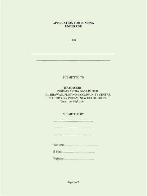 Application Form For Csr Funding From Igl New Download Free Pdf Signature Trust Law Application Form For Csr Funding From Igl New Download Free Pdf Signature Trust Law