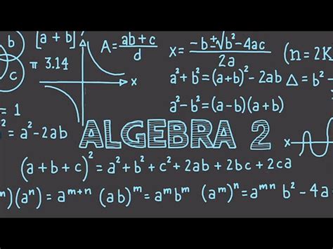 Free Algebra 2 Topics Download Free Algebra 2 Topics Png Images Free