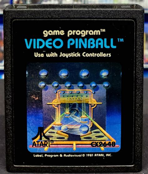 Atari 2600 Video Pinball Loose Movie Galore
