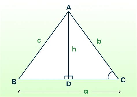 Area Of Triangle Trigonometry