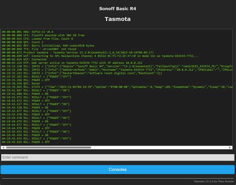 Flashing Tasmota On A Sonoff Basic R4 And Configuring For Home Assistant