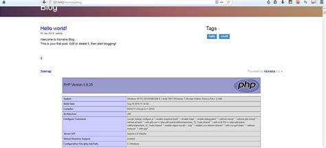 Php Command Execution Exists In Edit Blog Template In Monstra 304