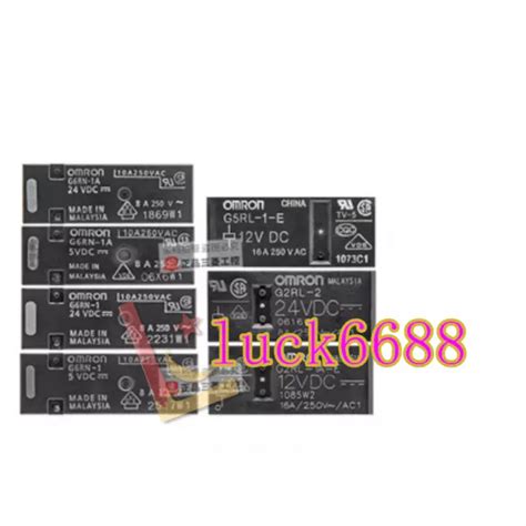 1pc Neuf Omron Relay G2rl 2 G5rl 1a E G6rn 1 Cn Dc 5v 12v 24v Lm Eur 7