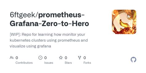 Github 6ftgeekprometheus Grafana Zero To Hero Wip Repo For Learning How Monitor Your