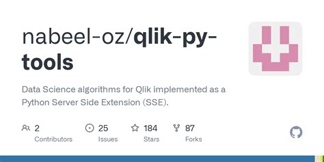 Qlik Py Toolsdocssample App Scikit Learn Train Testqvf At Master · Nabeel Ozqlik Py Tools