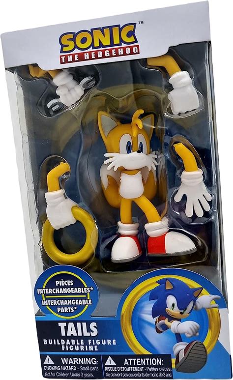 Sonic The Hedgehog Buildable Figures Tails Bigamart