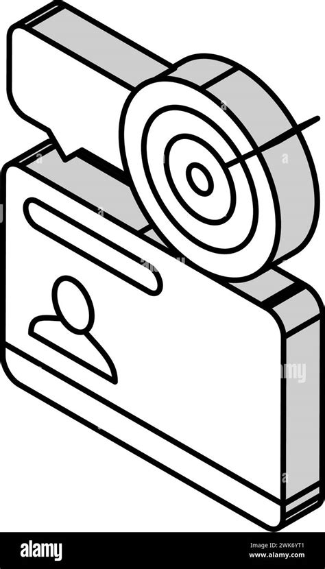 Startup Visa Isometric Icon Vector Illustration Stock Vector Image