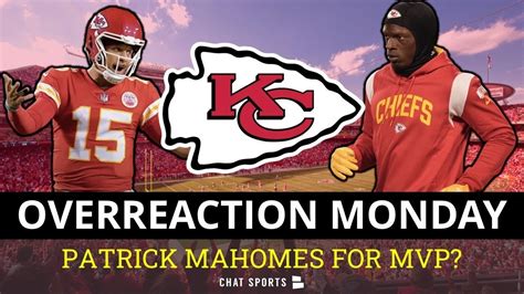 Kansas City Chiefs Rumors Patrick Mahomes Mvp Favorite Start Ronald
