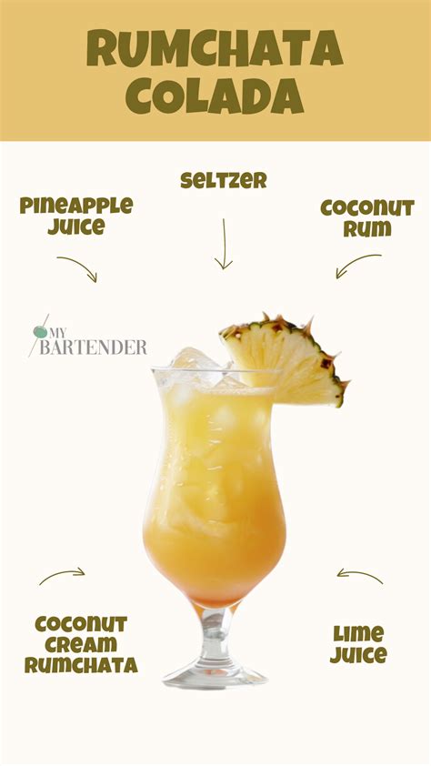 Rumchata Colada Recipe Alcohol Drink Recipes Rumchata Recipes