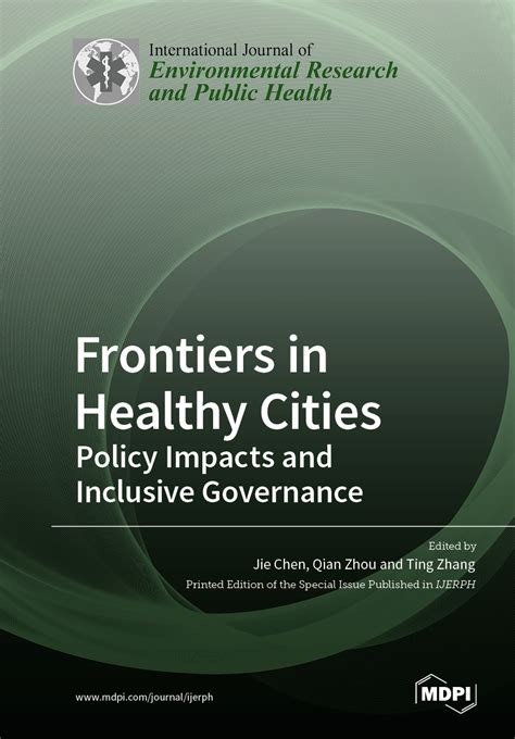 Frontiers in Healthy Cities | MDPI Books