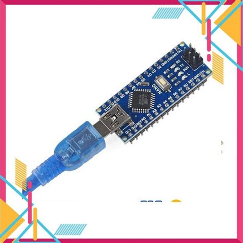 Arduino Nano V3 0 đã Hàn Chân Dây Cáp Slientheart Linh Kiện Điện Tử Hải Phòng