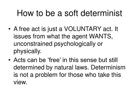Ppt Determinism Vs Free Will Powerpoint Presentation Free Download