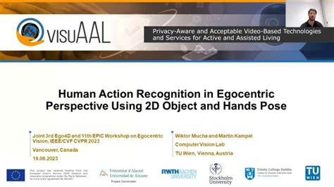 Human Action Recognition In Egocentric Perspective Using 2d Object And Hands Pose Cvpr