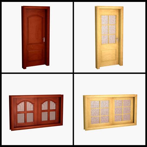 Architectural Elements 3d Model 59 3ds Obj Max Free3d