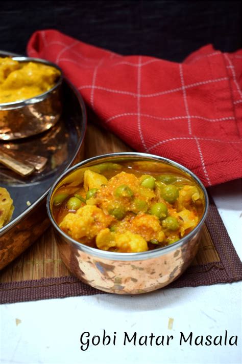 Gobi Matar Masala No Onion No Garlic Cauliflower Peas Masala