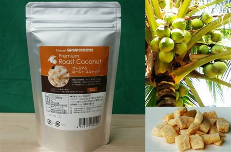 【楽天市場】ローストココナッツ 100g マレーシア産 食塩 ブラウンシュガー使用 ココナッツチップ ココナッツチップス おやつ 低