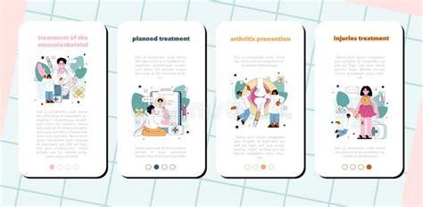 Traumatologist And Trauma Surgery Doctor Mobile Application Banner Set