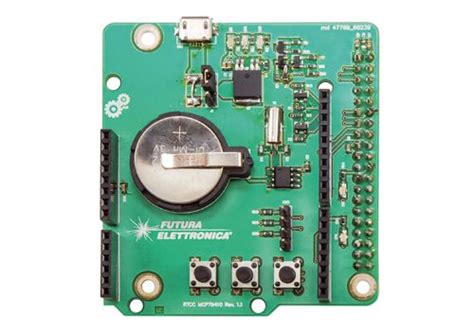 shield rtc per raspberry e arduino