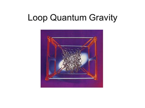 loop quantum gravity dark matter