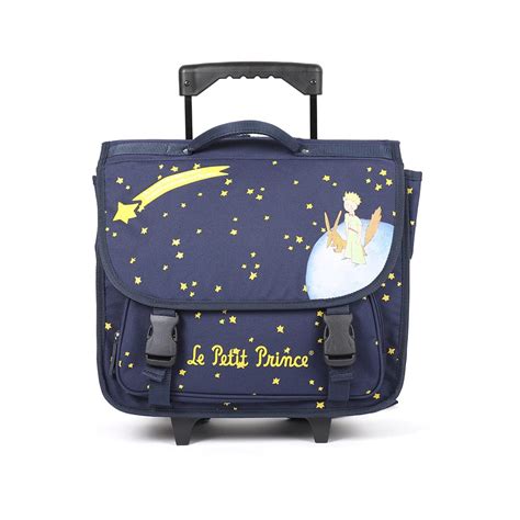 Cartable à roulettes LE PETIT PRINCE Stars cm compartiments Chez Rentreediscount Cartables
