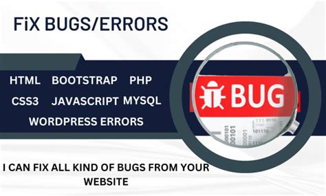 Do Fix Any Html Css Php Sql And Js Tasks Or Errors By Umair Protech Fiverr