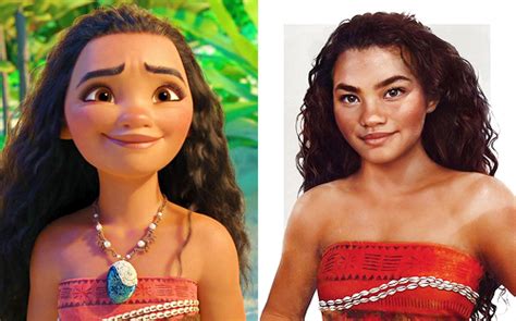 Disney Princess Moana Real Life Disney Characters Disney Art Images