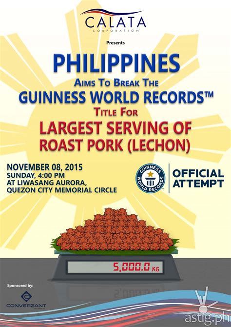 Largest Lechon Guinness World Record To Be Attempted At QC Circle