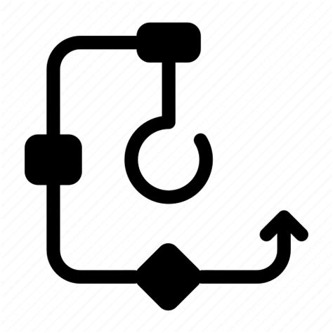 Workflow Flowchart Process Flow Finance Business Nodes Icon