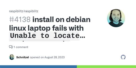 Install On Debian Linux Laptop Fails With Unable To Locate Package Raspi Config Issue