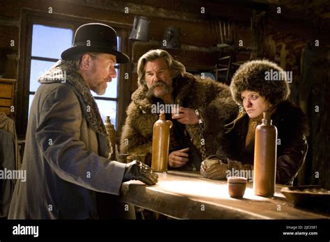 Tim Roth Kurt Russell Jennifer Jason Leigh The Hateful Eight 2015