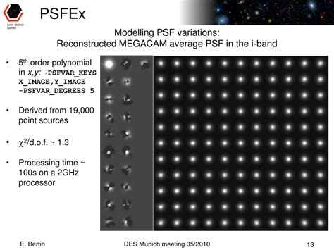 Ppt Automated Psf Measurement And Homogenization In Desdm Powerpoint