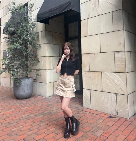 小串日葵さんのインスタグラム写真 小串日葵instagram「 ︎︎ ︎︎ 今日のひなのふく♡ トップスとスカートgrlだよ