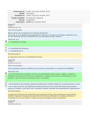 Examen Contabilidad Financiera 1 Docx Comenzado En Estado Finalizado