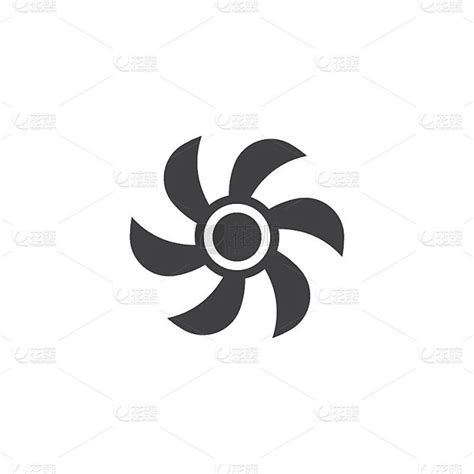 风扇图标素材 花瓣网