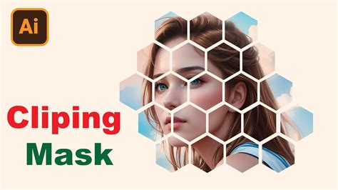 How To Clipping Mask In Illustrator Multiple Shapes Illustrator Youtube