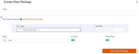 How Do I Create Pass Packages