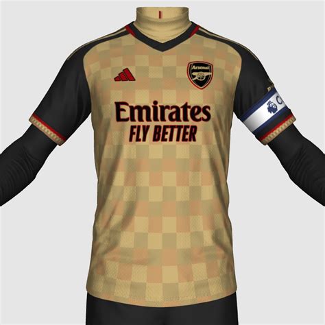 Arsenal Fantasy Away Kit 23 24 FIFA Kit Creator Showcase