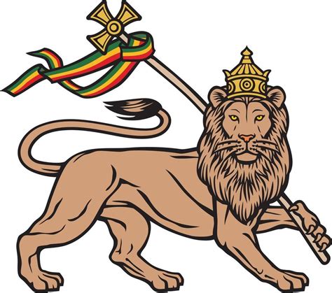 The Lion Of Judah Rastafarian Reggae Symbol Lion Of Judah Rasta