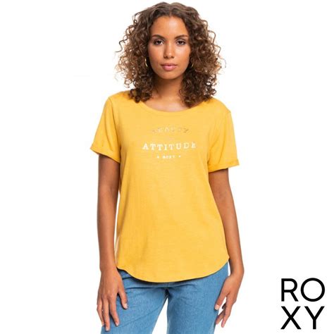 Roxy Ocean After 短袖t恤 黃色 Pchome 24h購物