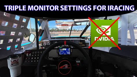 How To Properly Setup Triple Monitors For IRacing WITHOUT NVIDIA