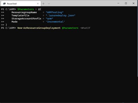 Arm Template What If Deployment 4besnl