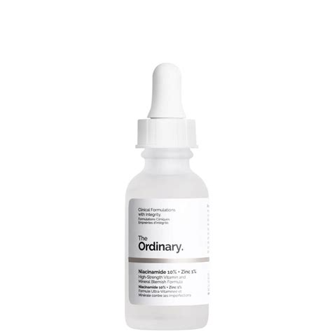 The Ordinary — Niacinamide 10 Zinc 1 — Сыворотка с ниацинамидом и